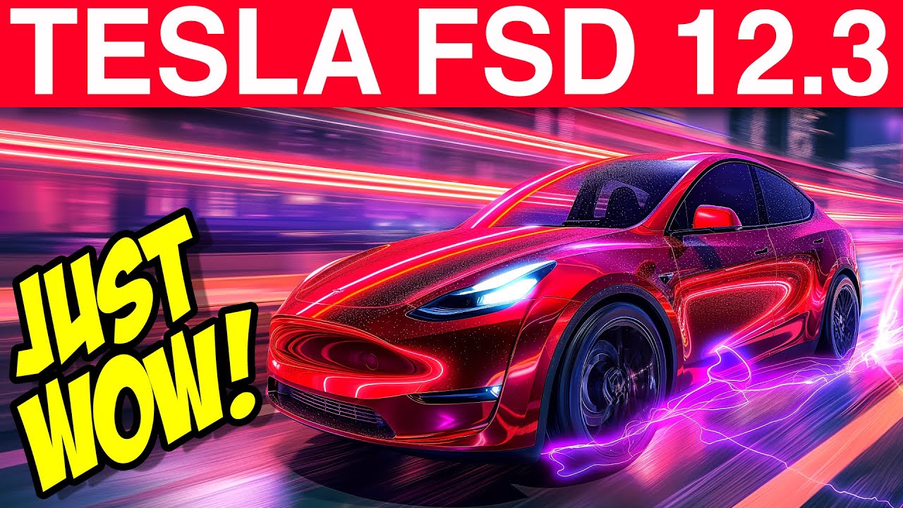 Tesla FSD 12.3 First Drive - Just Wow! - 80 Miles Out of Atlanta - YouTube