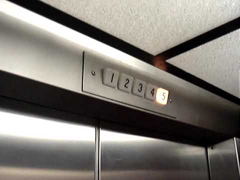 Center in the Square Garage elevator on the T1 - YouTube