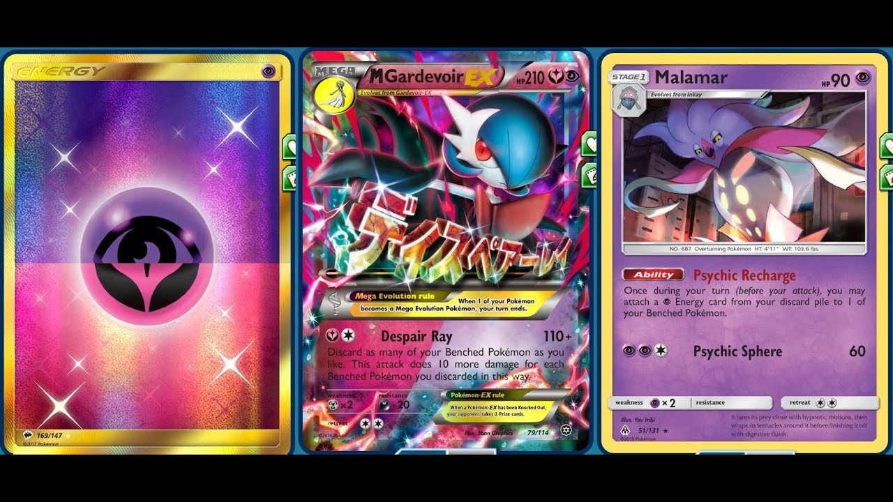 Dual Type MEGA GARDEVOIR EX Deck, Counters Fighting and Dragons - YouTube