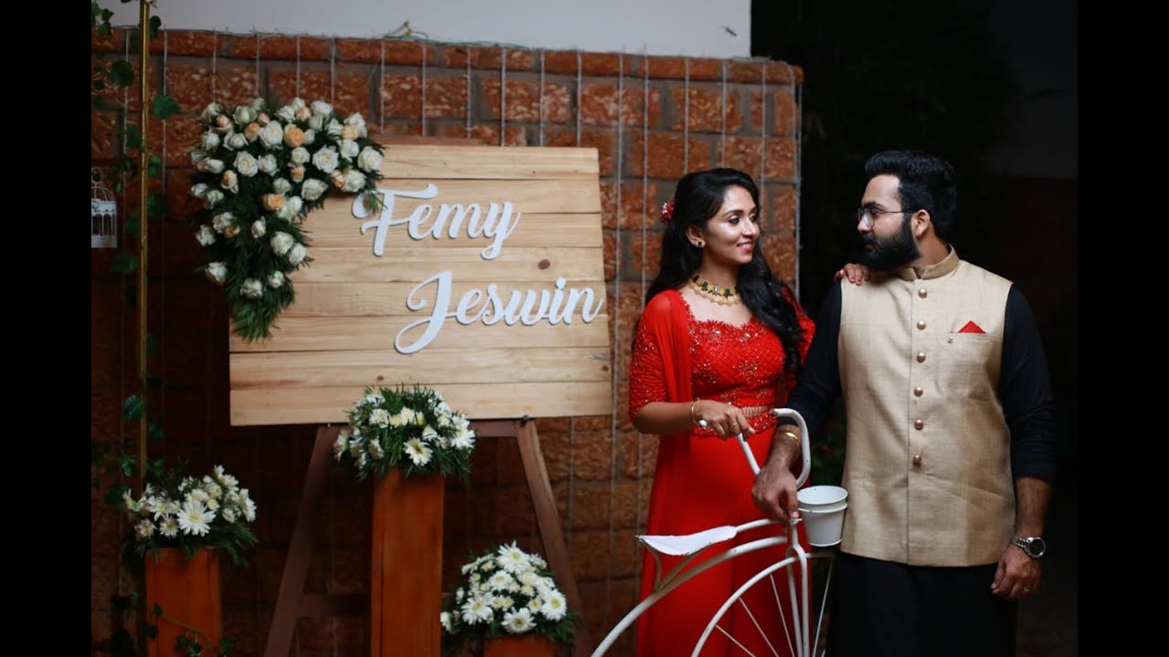 Christian Wedding|Bethrothal Highlights|Kerala Couple|Newly Wedded ...