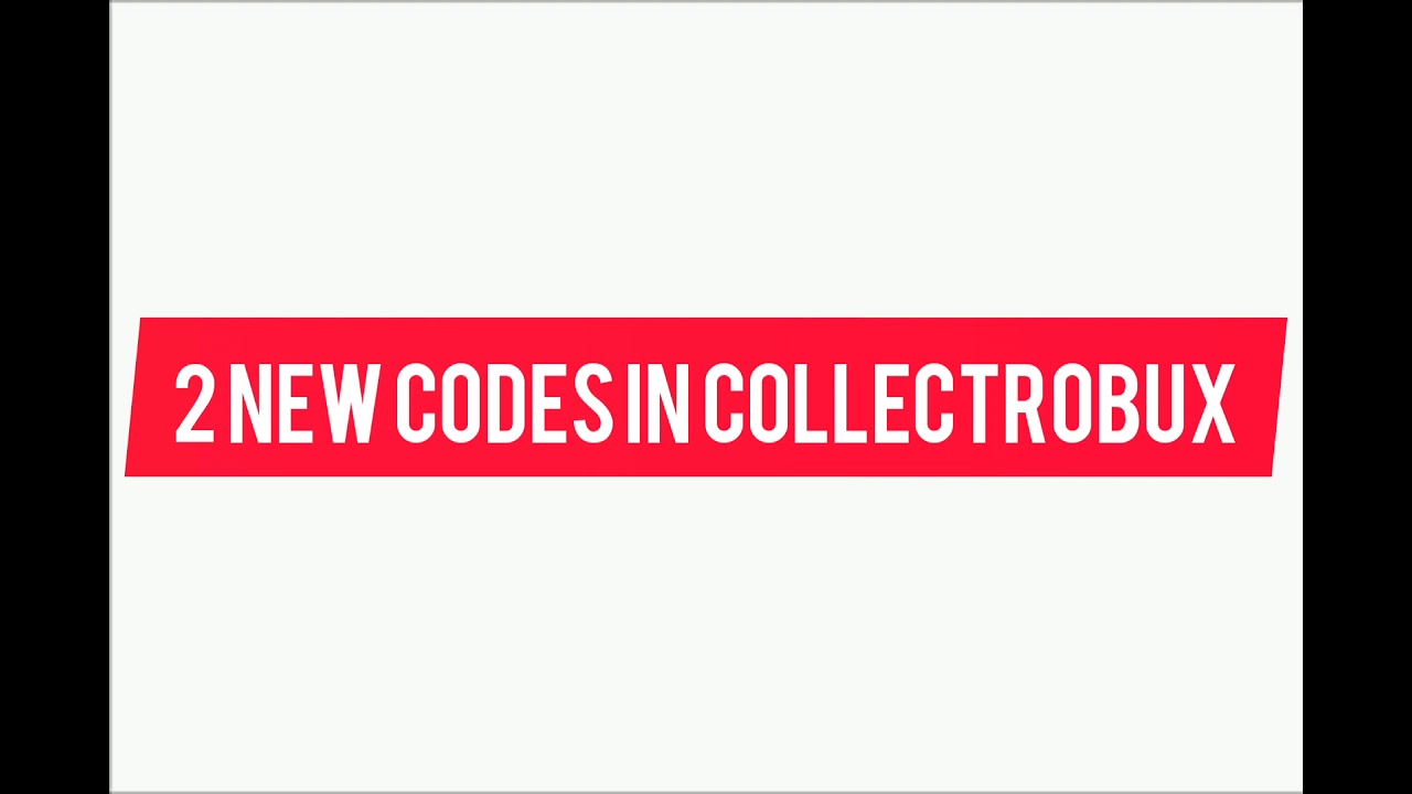 2 New Codes In Collect.Robux (2021) - YouTube