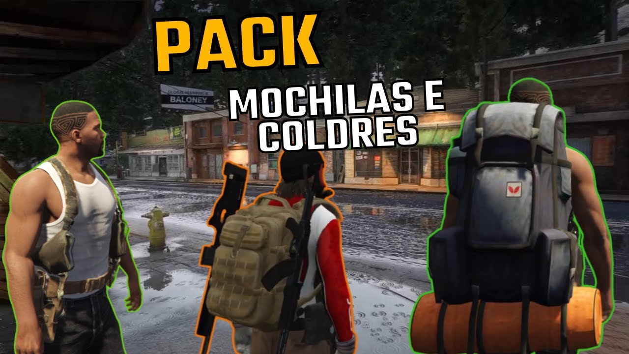 Como instalar Mod Mochilas, Cintos e Coldres (Pack Bolsas e Coldres) - YouTube