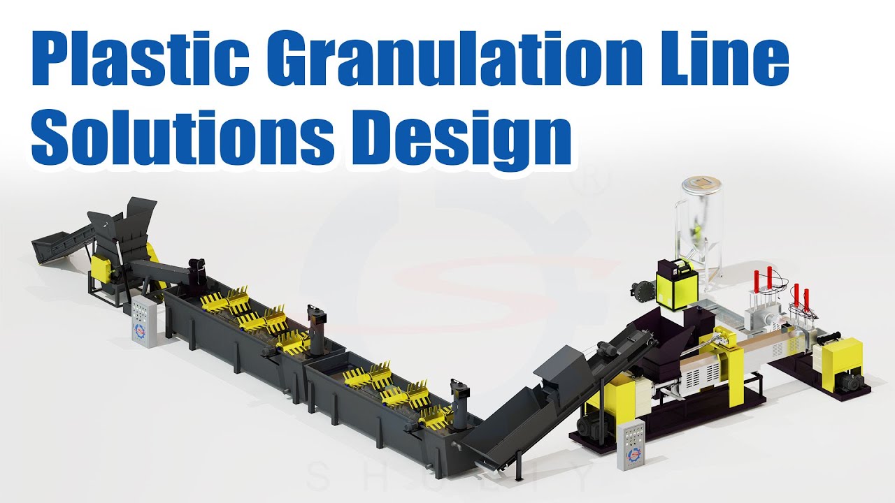 Plastic Granulation Line Solutions Design | Explore 3D Plastic ...