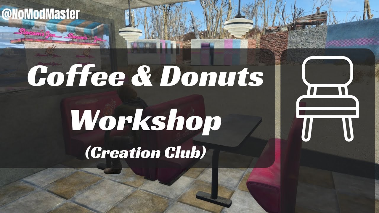 Coffee and Donuts Workshop (FO4 Workshop Items) - YouTube