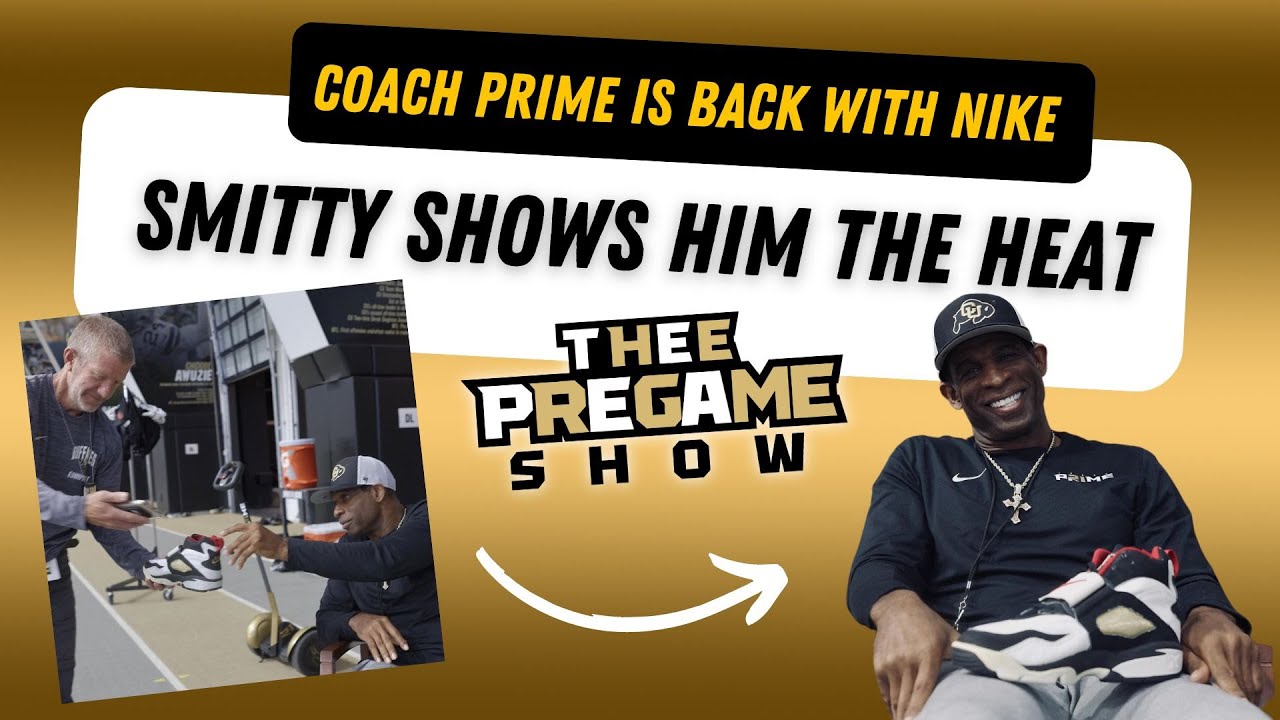 It’s Gotta Be The Shoes: Smitty Shows Coach Prime The 🔥 - YouTube
