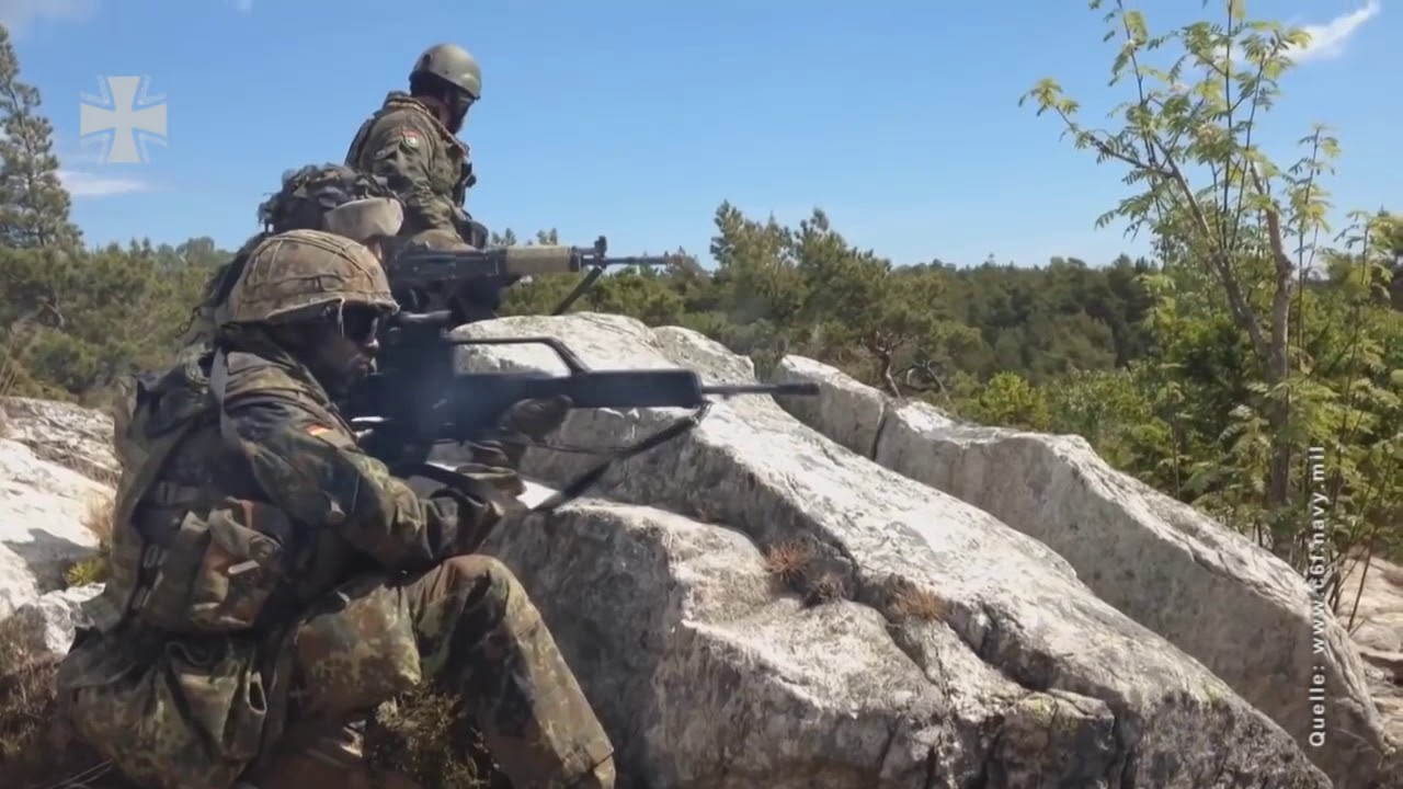 German Marine Infantry - YouTube