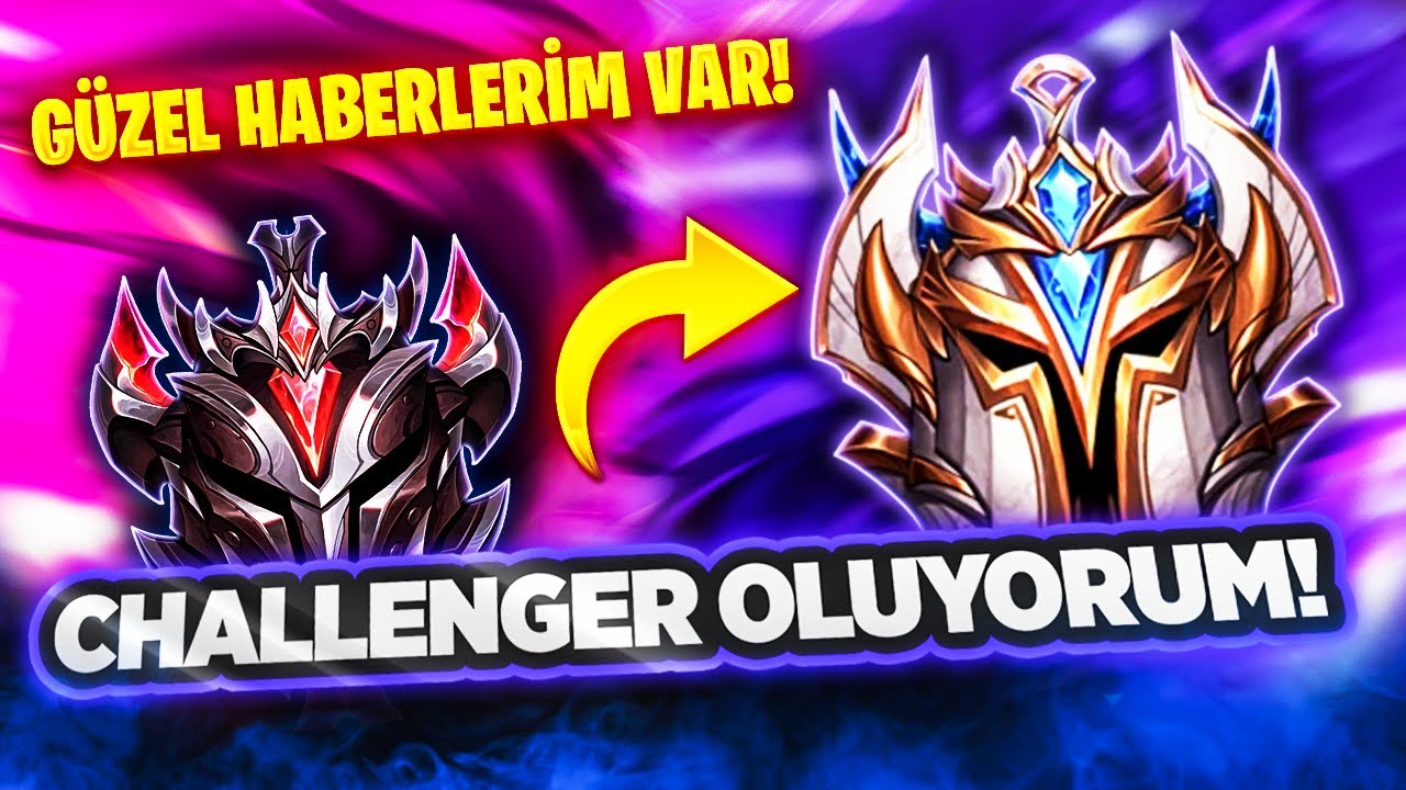 Wild Rift: CHALLENGER OLUYORUM! GÜZEL HABERLERİM VAR - YouTube