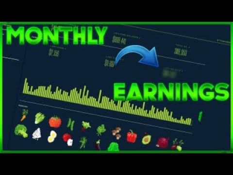 Relaxed Monthly Earnings - Salad io - YouTube