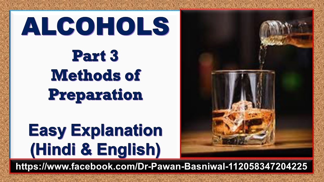 Alcohols Part 3 : Methods of Preparation - Mechanism - YouTube