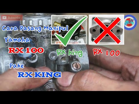 Cara Pasang karet manipul rx 100 pakai manipul rx king - YouTube