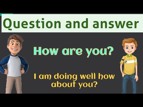 English question and answer | daily conversation practice in English ...