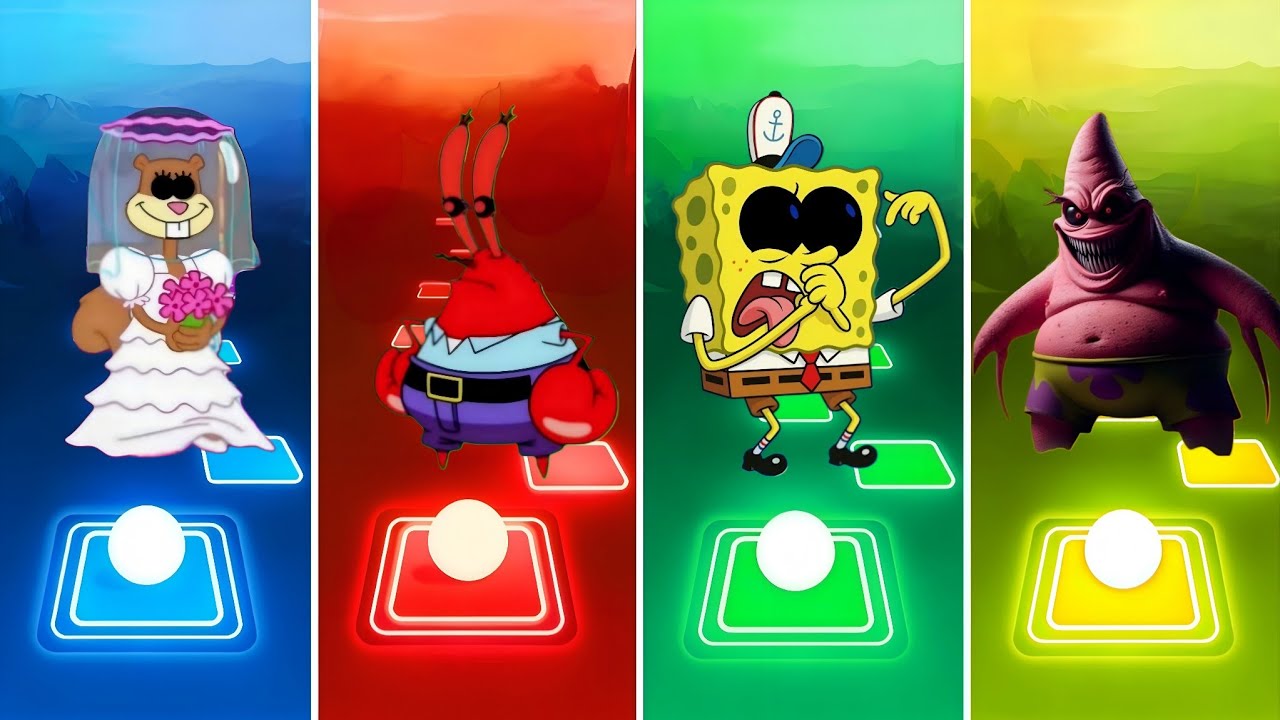 PLANKTON EXE VS SQUIDWARD EXE VS PATRICK STAR EXE SPONGEBOB EXE - TILES ...