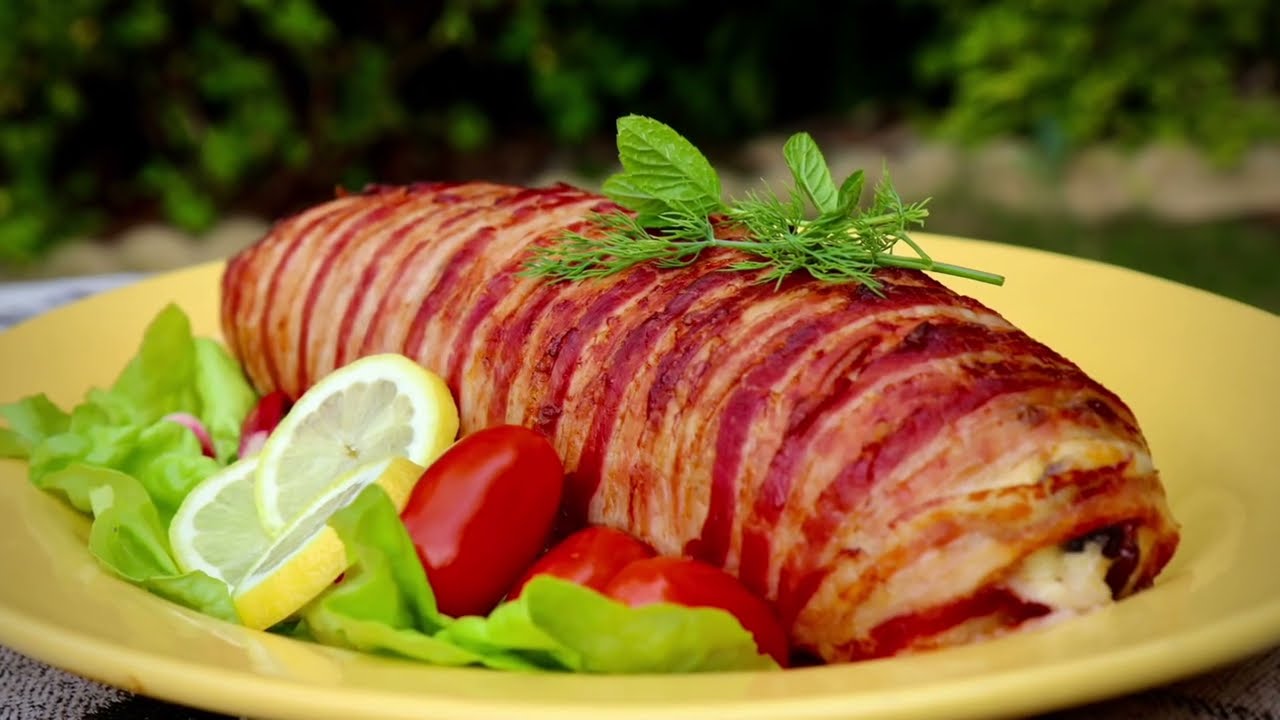 Pork - chicken roulette 🔆 Recipe for pork, I haven't eaten anything so ...