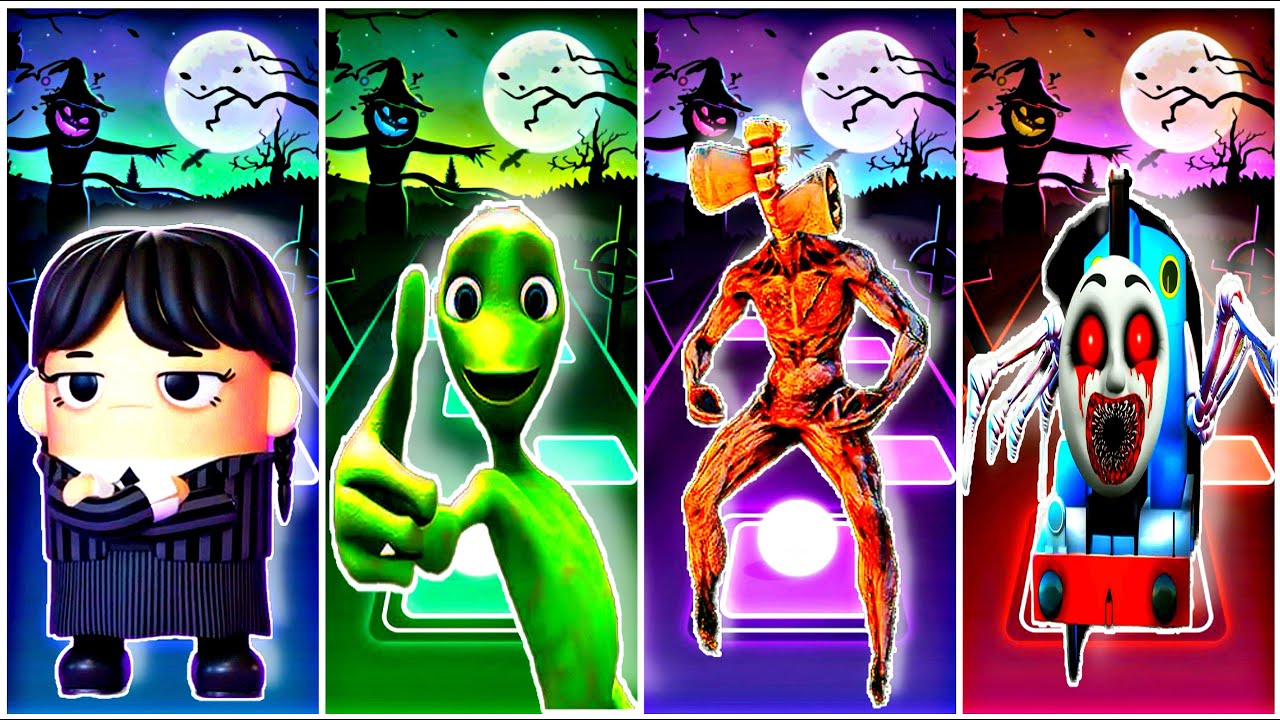 🟣WEDNESDAY Sigma BLOODY MARY🆚SIREN Head CALM DOWN🆚THOMAS Train Enemy🆚 ...