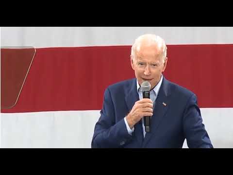 Crowd Greets Joe Biden With Welcome, Mr. President In Ohio - YouTube