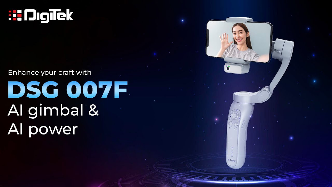Digitek l Gimbal DSG 007F AI l Game Changer - YouTube