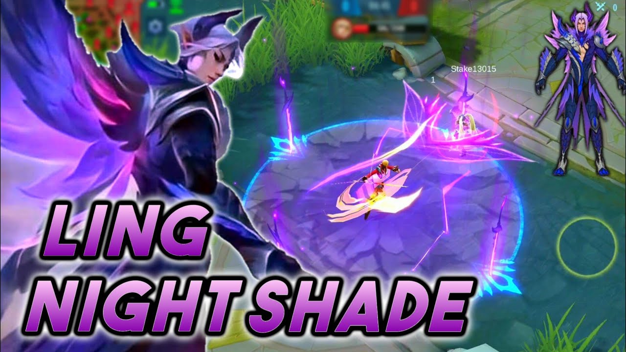 Ling Night Shade Skill Effects | Dragon Tamer Squad | Mobile Legends ...