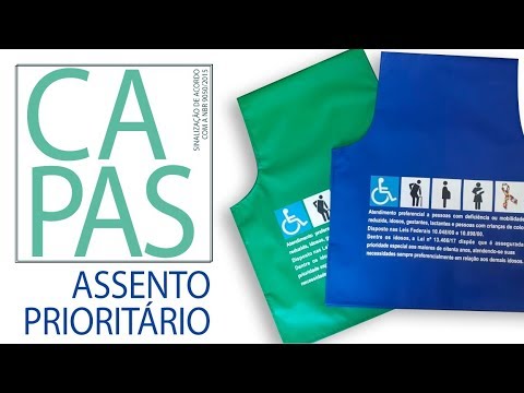 Capa Assento Prioritário Preferencial | Padrões da Norma - YouTube