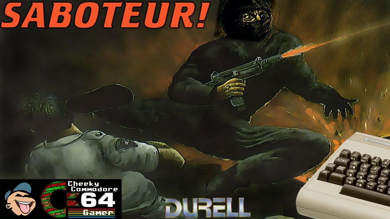 SABOTEUR – Commodore 64 (1986) | Stealth Ninja Action in a Retro ...