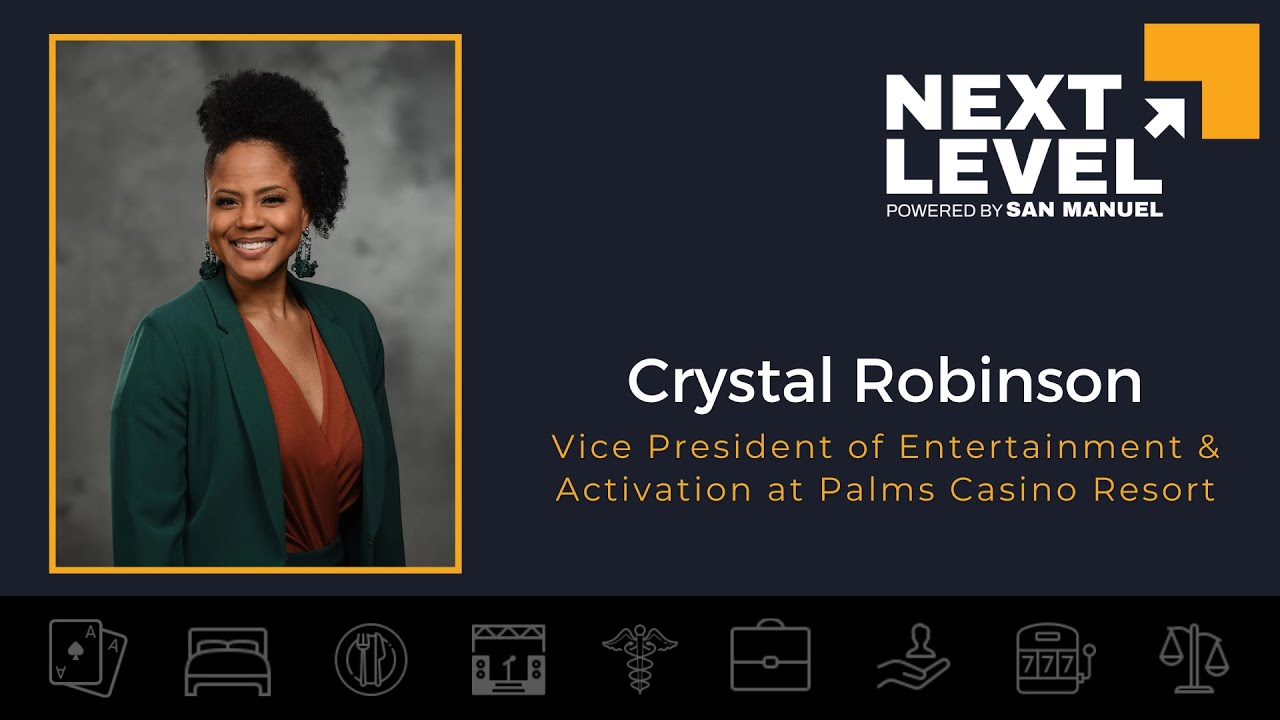 Next Level Careers - Crystal Robinson, VP of Entertainment & Activation ...