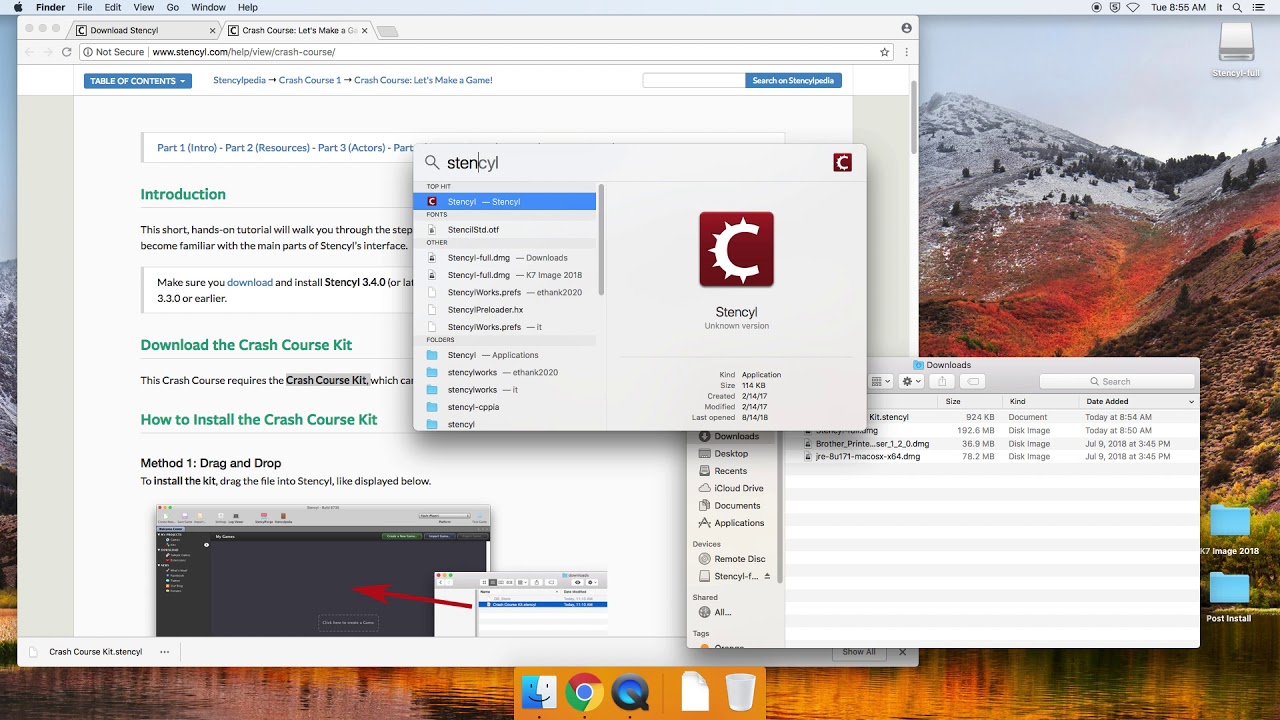 Stencyl Install Mac - YouTube