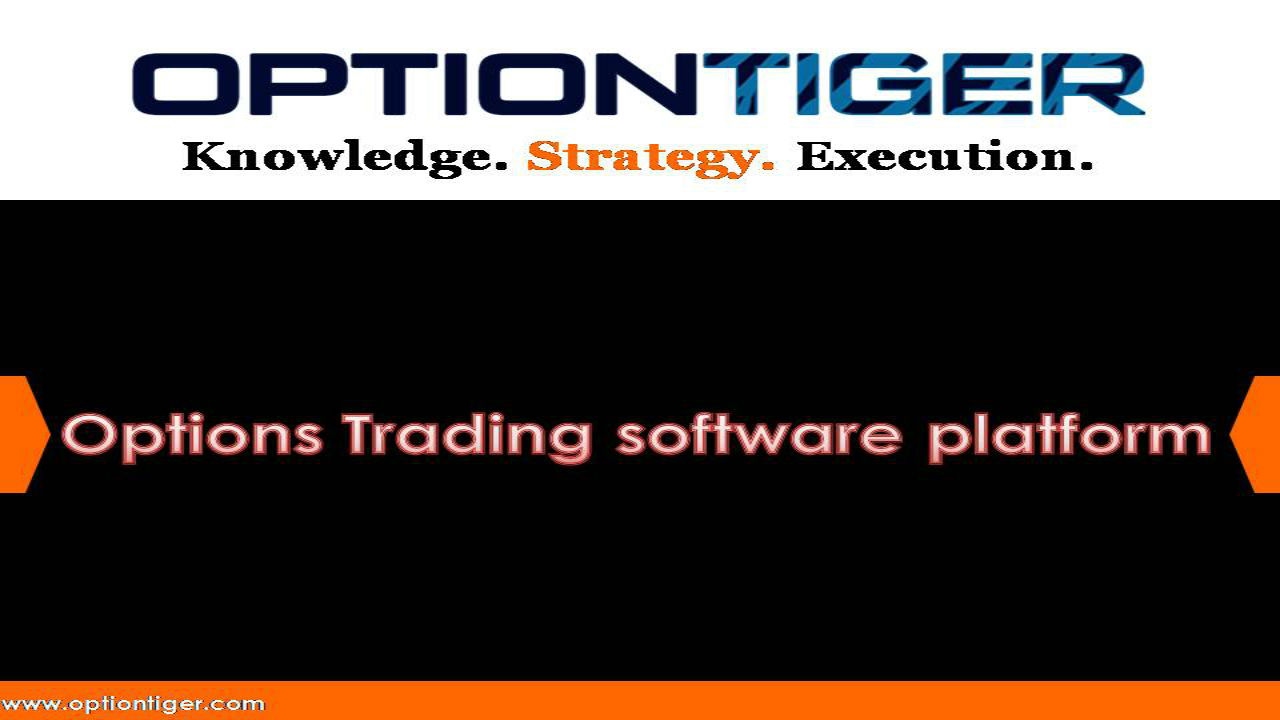 Options Trading software platform by Options Trading Expert Hari ...