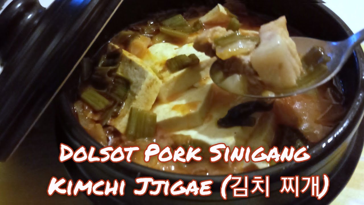 PORK STEW SINIGANG KIMCHI JJIGAE - YouTube