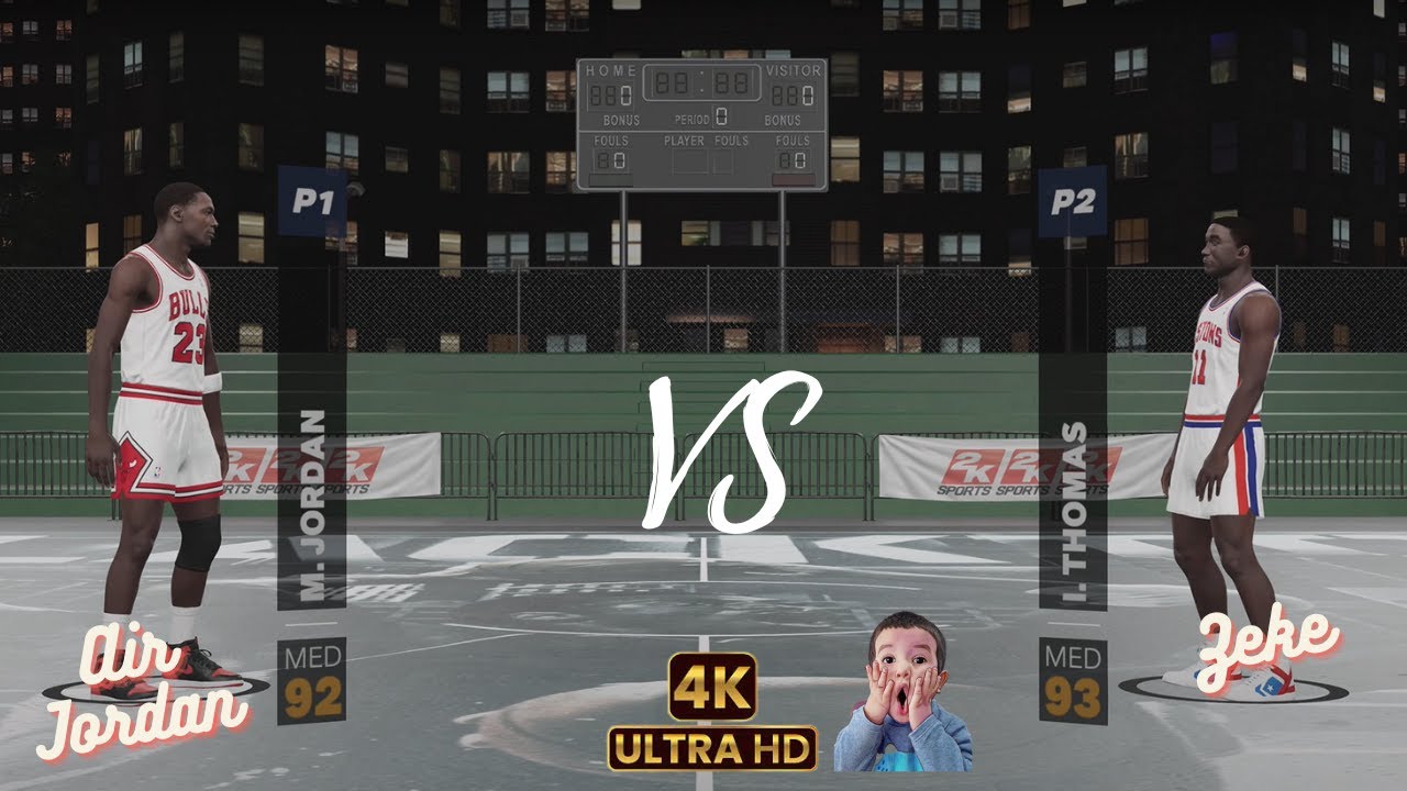 Isiah Thomas Vs Michael Jordan | Ps5 Nba2k23 | Gameplay | 4K 60Fps ...