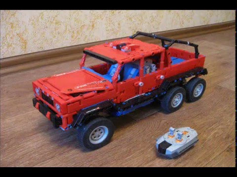 Lego mercedes benz g class 6x6 xvid - YouTube