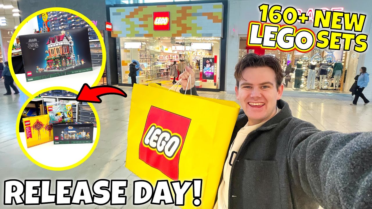 LEGO Store Shopping - JANUARY 2025 RELEASE DAY with 160+ NEW SETS ...