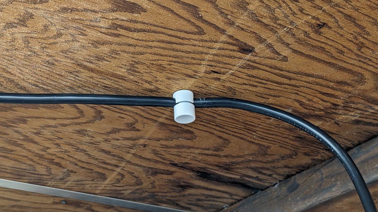 Review: Aluminum screw together swag "hooks" for wire management - YouTube