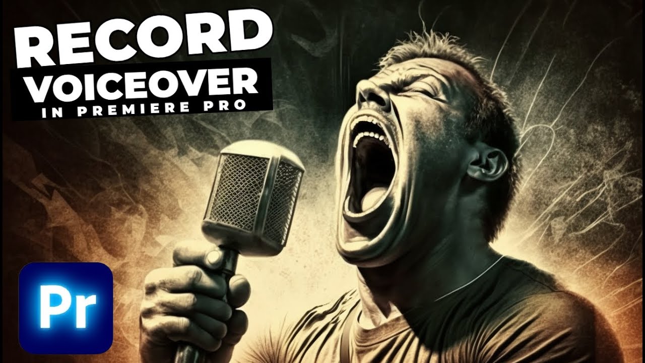 How To Record A VOICEOVER In Premiere Pro - YouTube