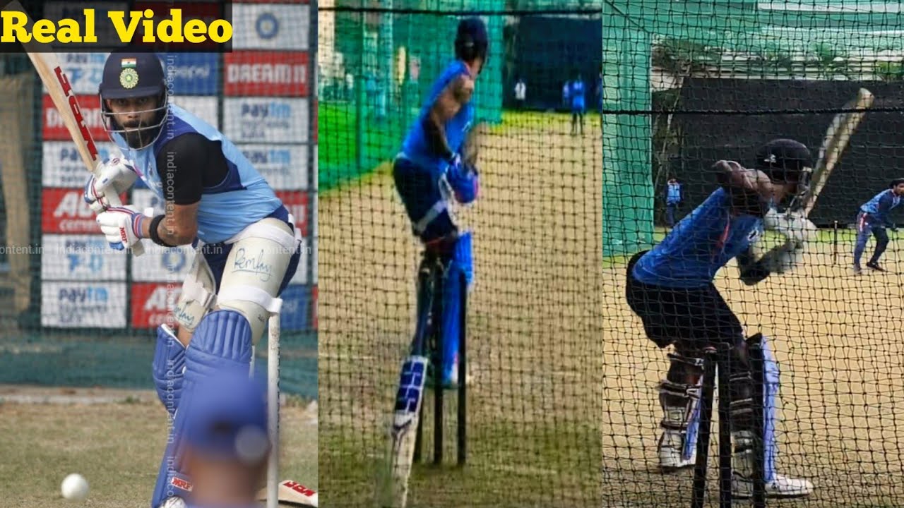 Team India practice sessions today India vs South Africa #virtkholi ...