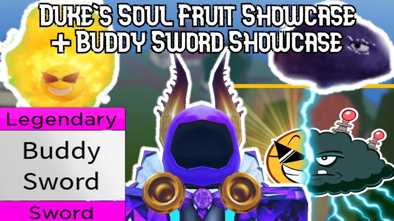 Blox Fruits: Soul Fruit + Buddy Sword Showcase - YouTube