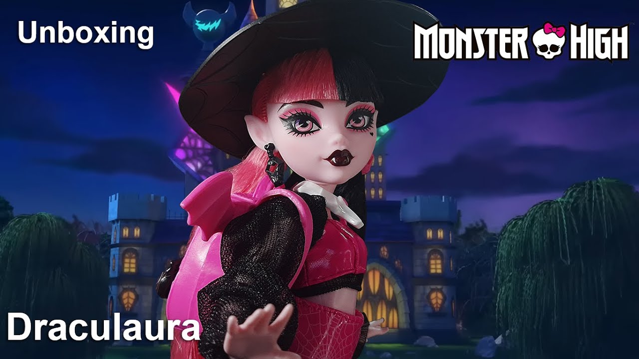 Unboxing Draculaura Core Refresh Mattel | Monster High - YouTube