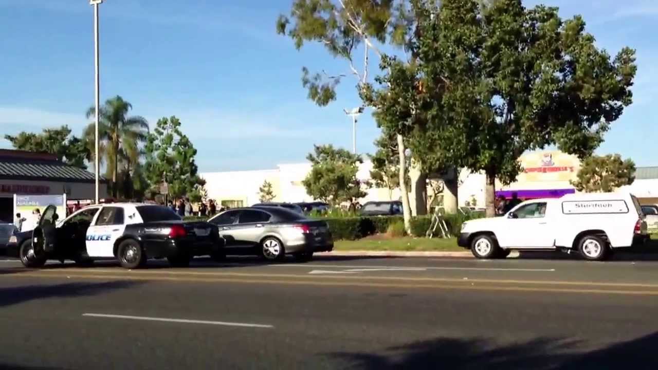 Fullerton police car chase - YouTube