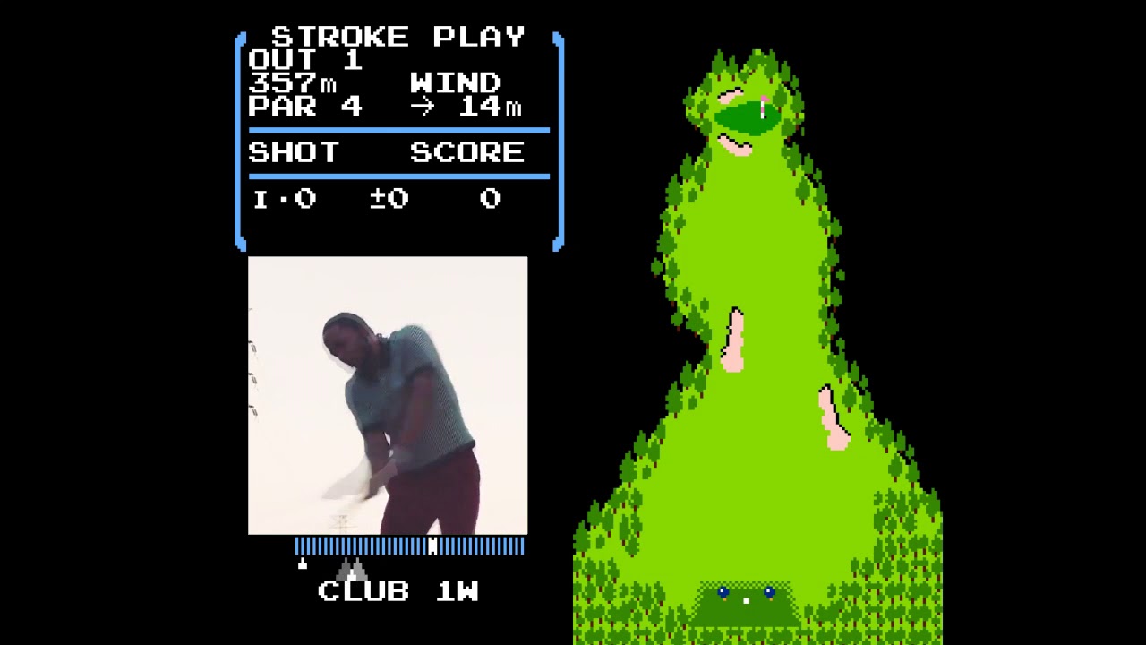 Kendrick Lamar Plays Golf - YouTube