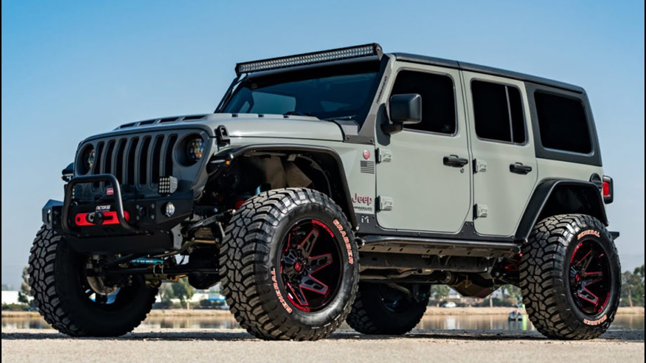 Jeep Wrangler JL on Grabber X3 General Tires: URBAN TREAD - YouTube