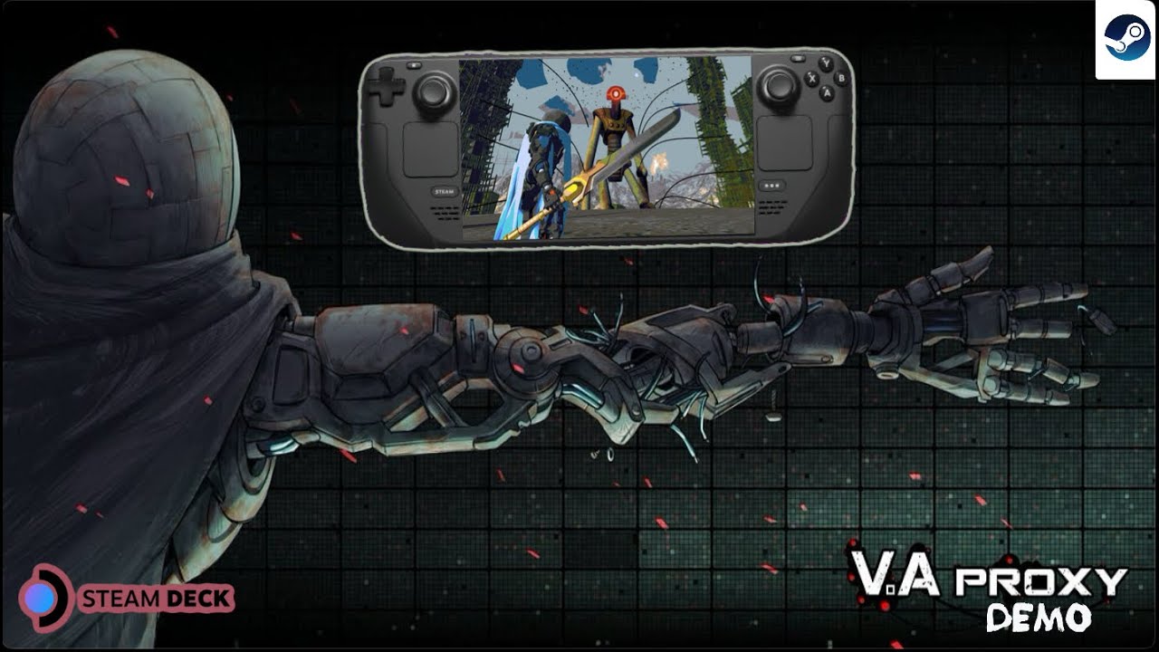 The Parry Game Runs on Steam Deck! - V.A Proxy Demo Steam Deck Gameplay - YouTube