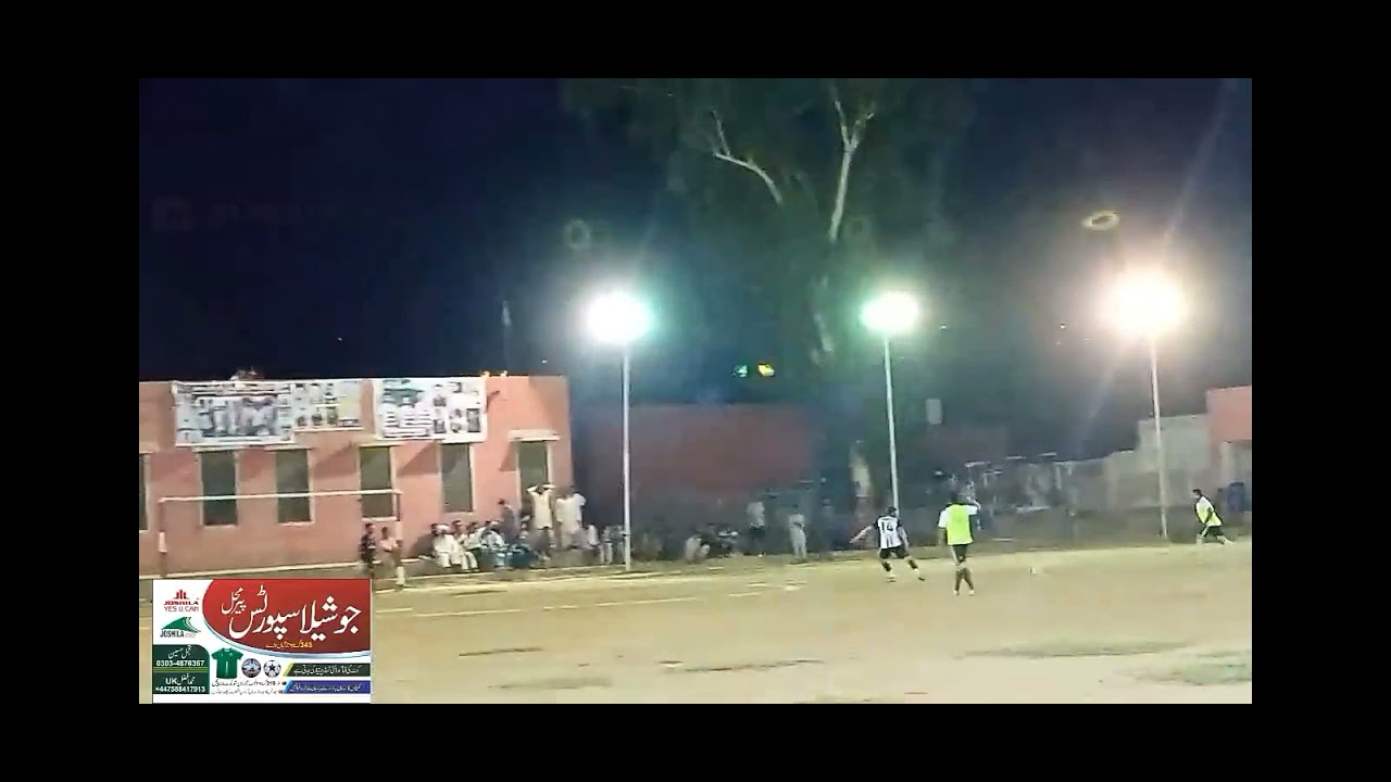 336 Purana saraba flad light football tournament fantastic goal Malik ...