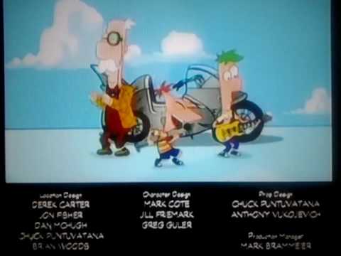 Phineas and Ferb - The Flying Fishmonger End Credits with 2002 Disney ...