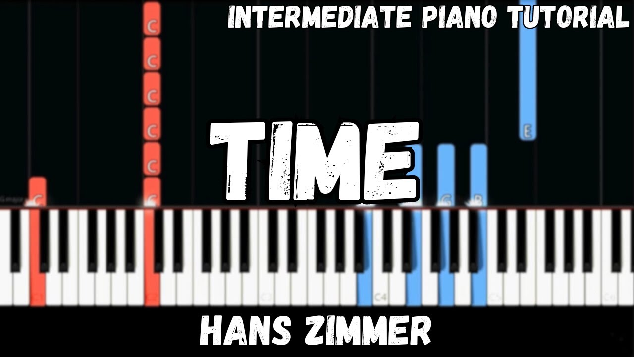 Hans Zimmer - Time (Intermediate Piano Tutorial) - YouTube