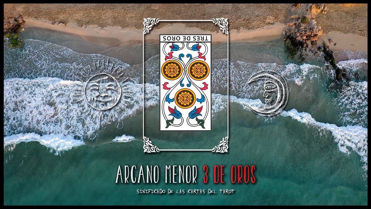 🟥 3 de Oros Tarot de Marsella | ¿Que significa el Tres de oros ...