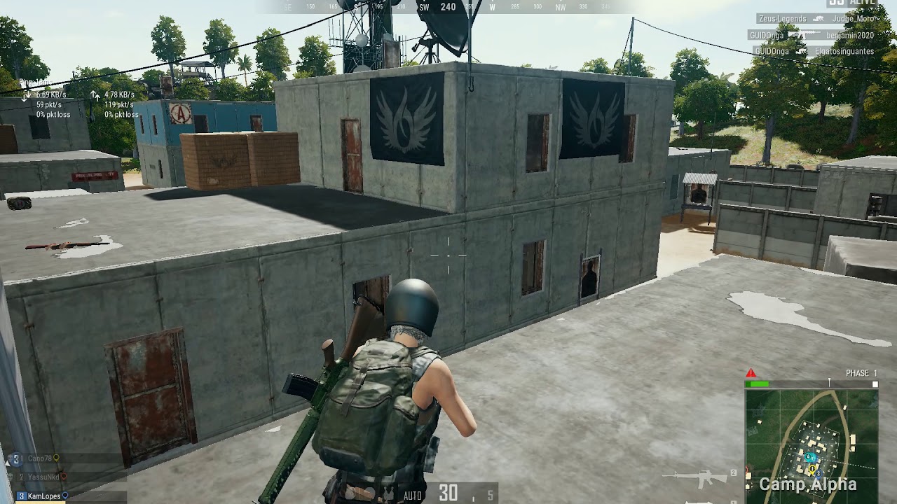 PUBG - Cleaning Up Camp Alpha - (No Commentary) - YouTube