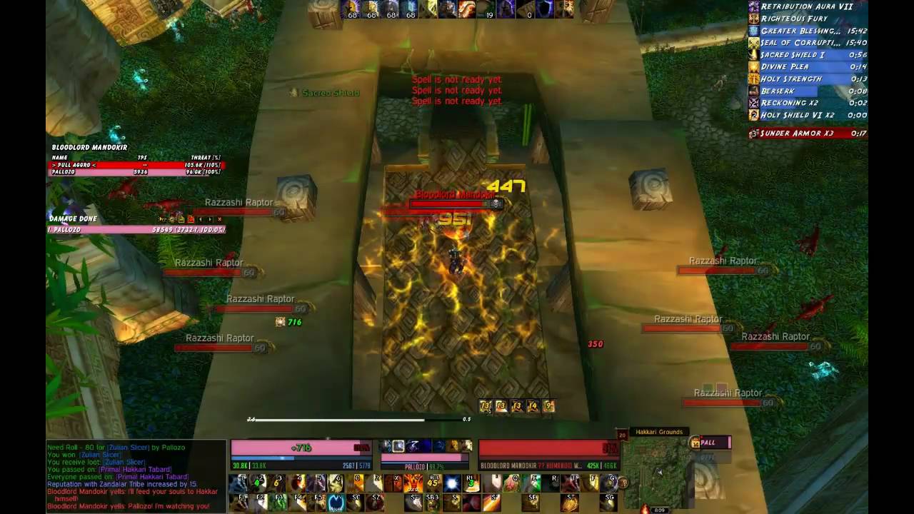WoW - How to solo Zul'Gurub mounts as a Paladin - HQ - YouTube