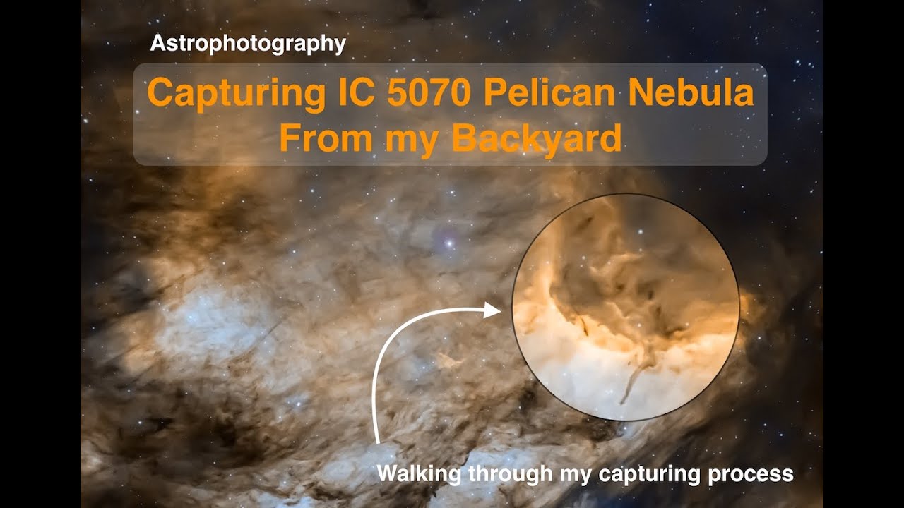 AstroAF - Capturing IC 5070 The Pelican Nebula - YouTube
