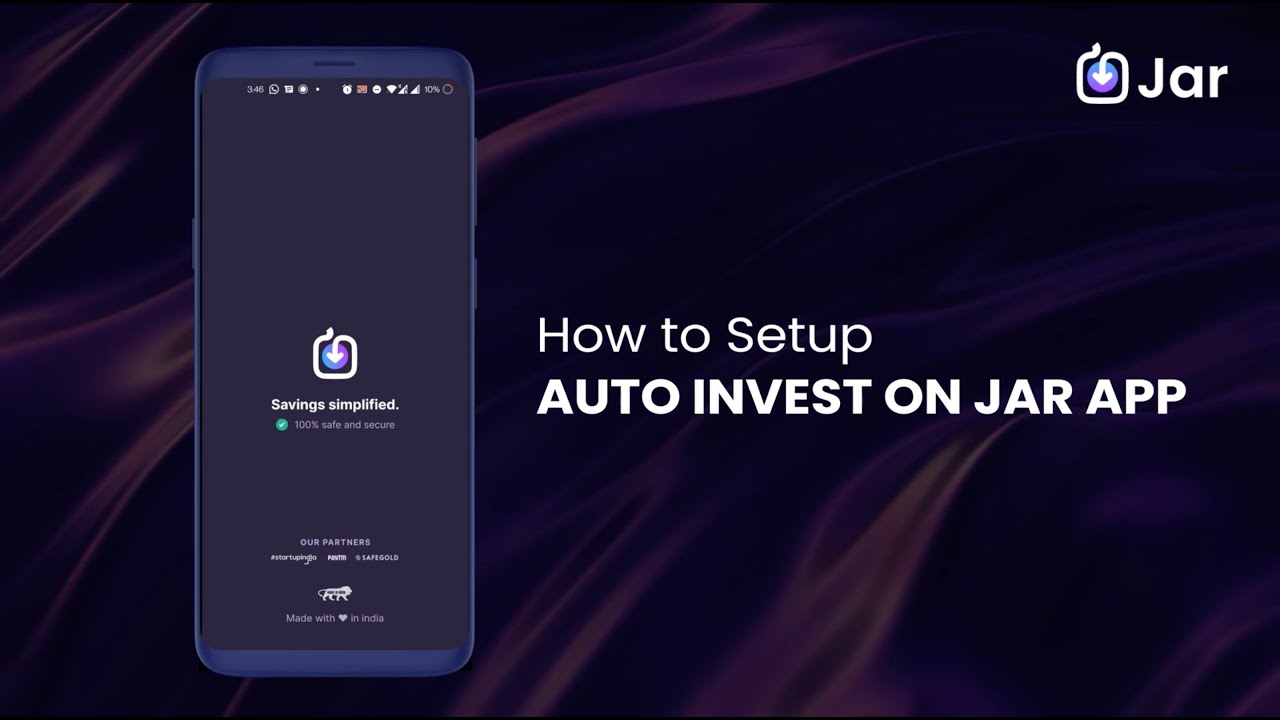 How to Setup Auto-Invest in Jar App? - YouTube