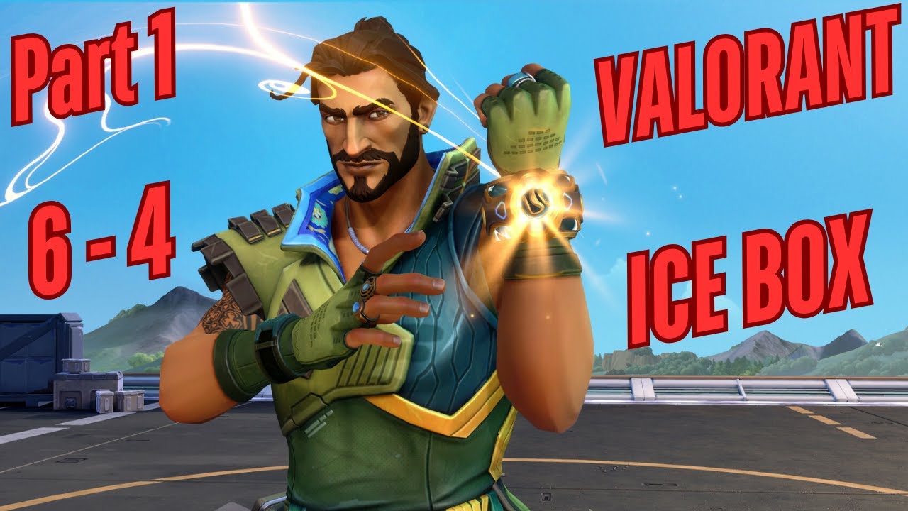 VALORANT Gameplay Part 1: ICE BOX map | 6 - 4 | Harbor agent - YouTube