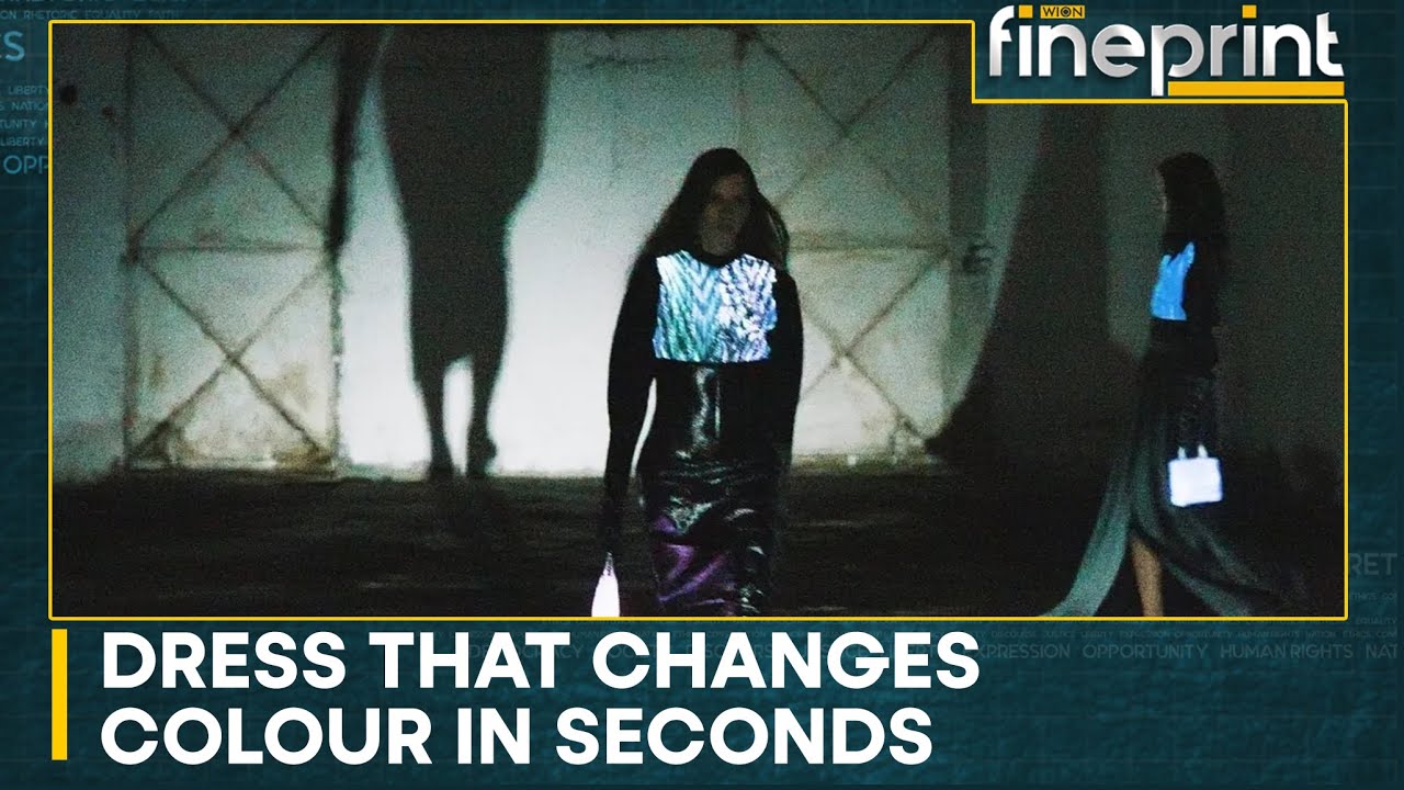 Hong Kong AI lab creates color changing fabric | WION Fineprint - YouTube