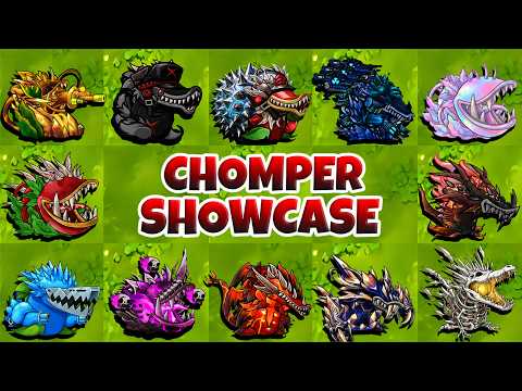 PVZ 1 Fusion 3.6 Challenge - All CHOMPER Plants Fusion Showcase!
